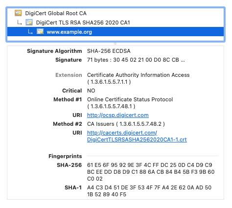 Certificate Revoke: Online Certificate Status Protocol (OCSP) With Example Request/Response ...